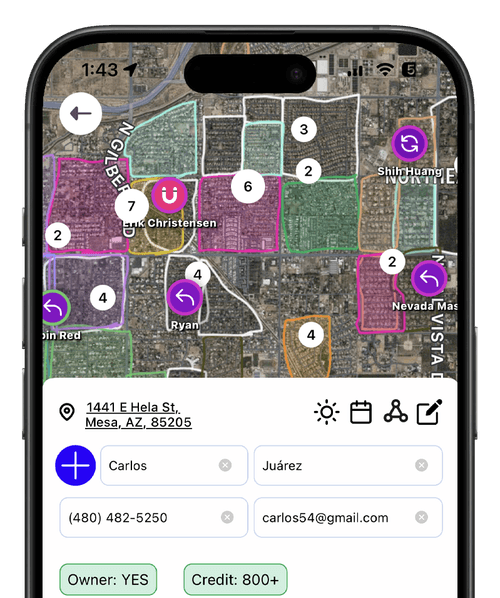 Canvassing - Repcard